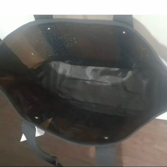 Coach | Bags | Coach Transparent Glitter Sparkly Beach Bag Tote | Poshmark